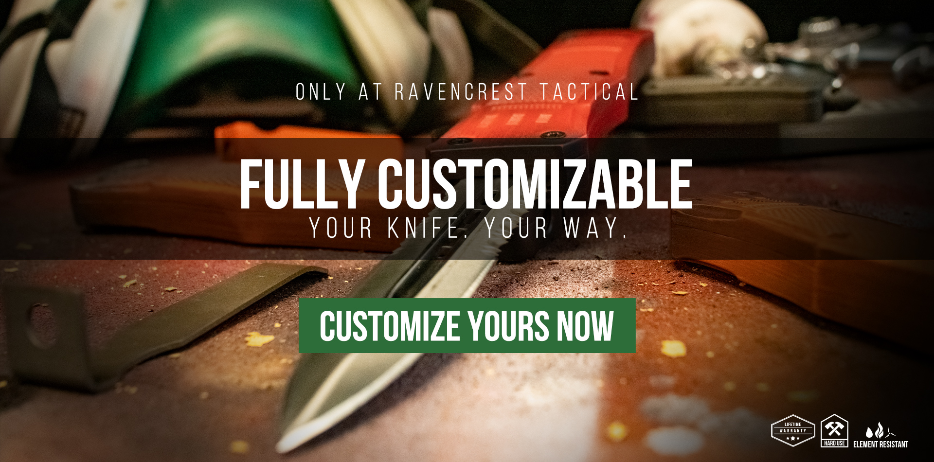 OTF (out the front) Knives Customizable & Designed For Hard Use ...