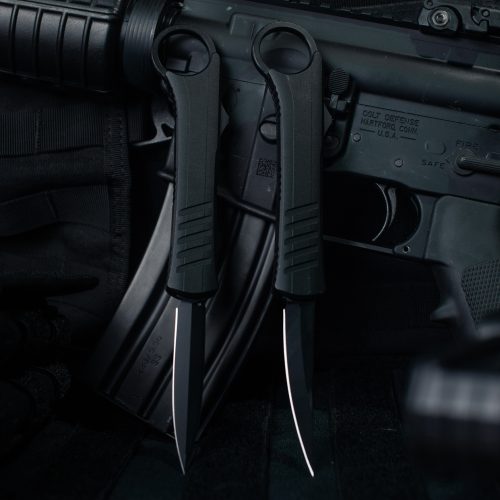 Ring Reaver OTF Knife OTF (out the front) Knife - Black - Shop Now