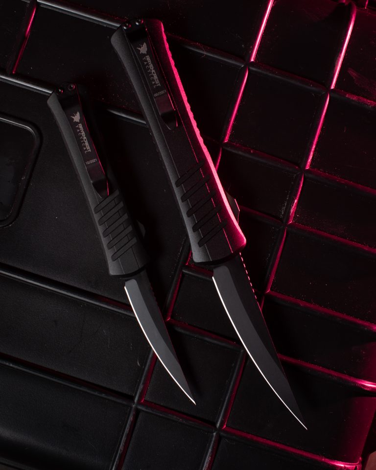 Mini Covert Reaver OTF (out the front) Knife - Black - Shop Now