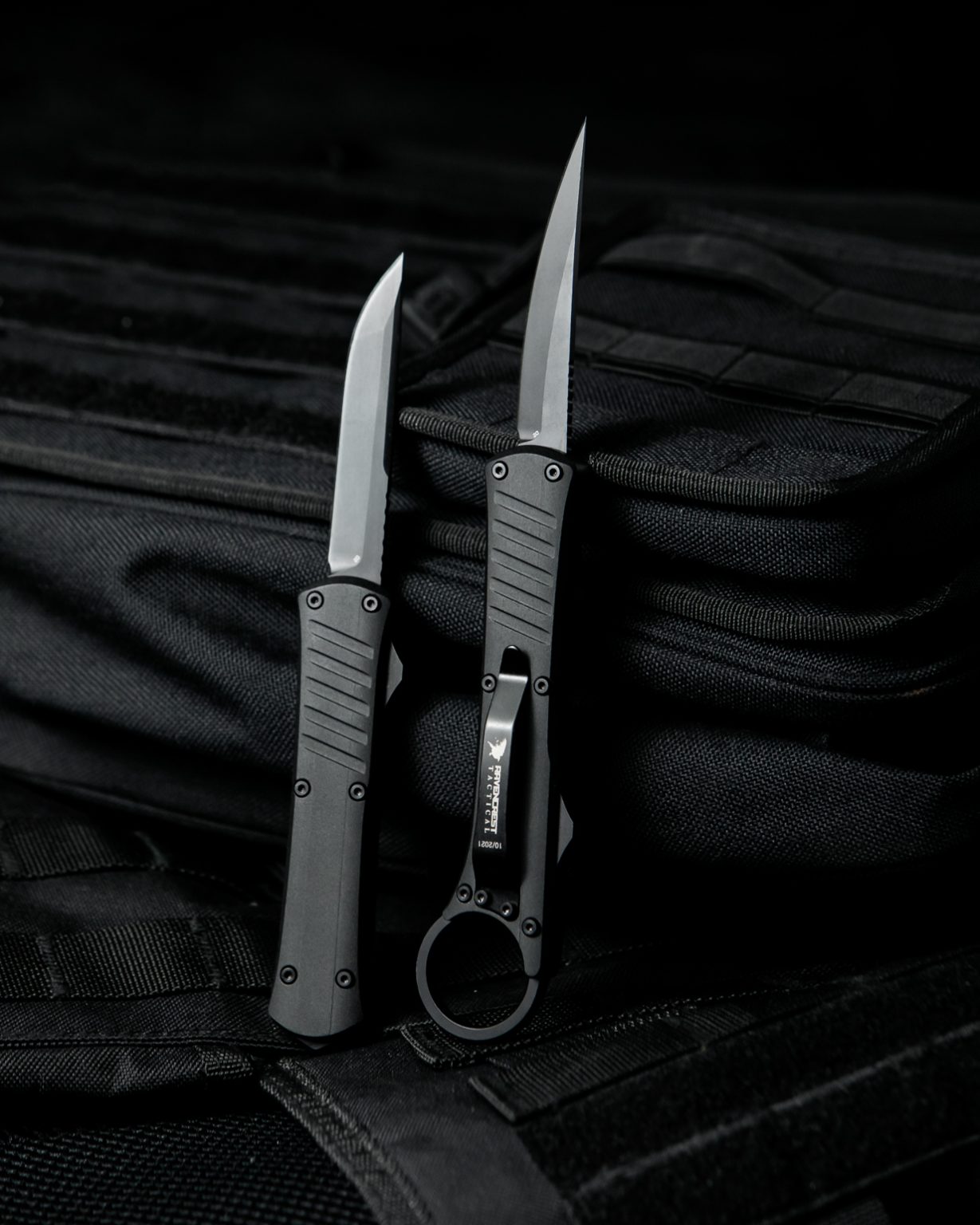 Mini Covert Reaver OTF (out the front) Knife - Black - Shop Now