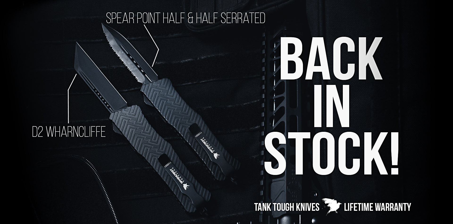 OTF (out the front) Knives Customizable & Designed For Hard Use ...