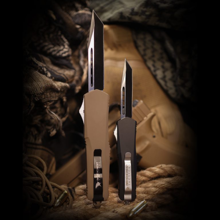 Cerakote Titan Mini Bravo Tactical OTF Knife (Matte Black) - Shop Now