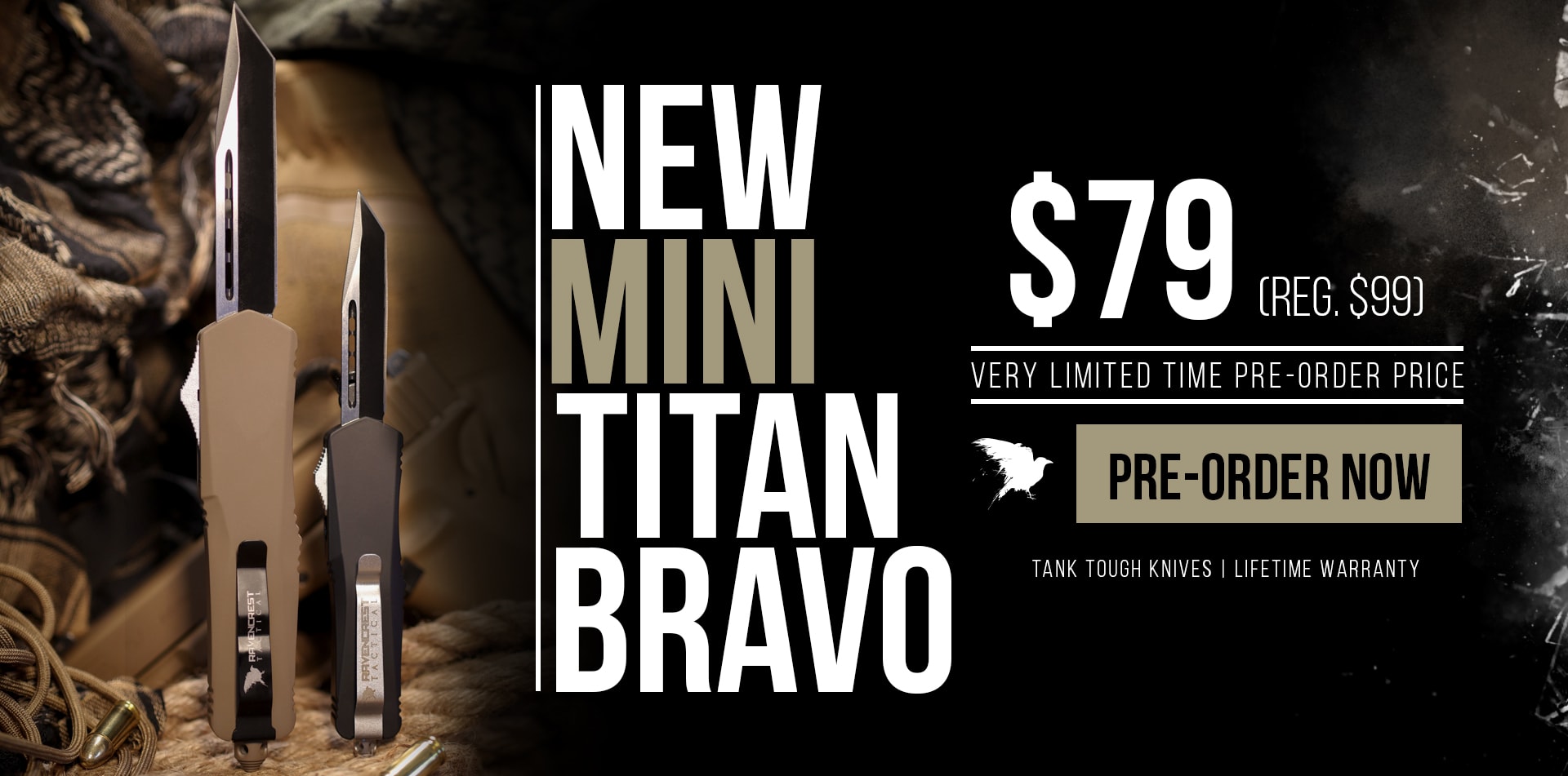 OTF (out the front) Knives Customizable & Designed For Hard Use ...