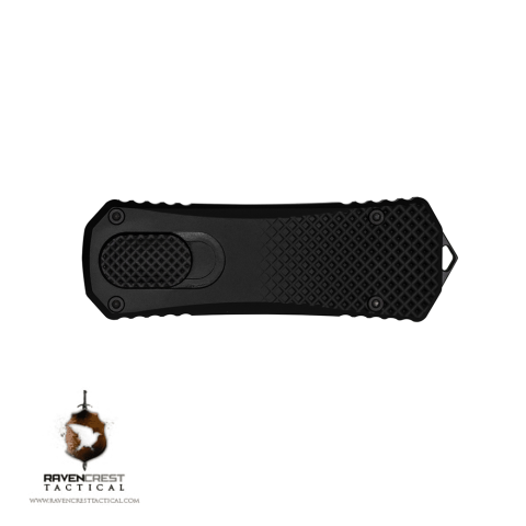 Micro Hornet OTF Knife (Black) - RavenCrest Tactical