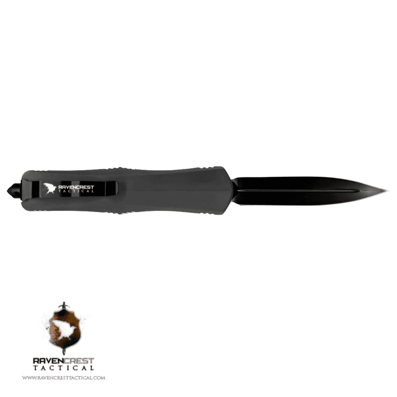 Side Fire Titan Bravo OTF (out the front) Knife - Sniper Grey Cerakote ...