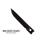 Mini Covert Reaver OTF (out the front) Knife - Black - Shop Now