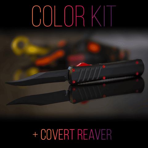 Covert Reaver OTF (out the front) Knife - Color Kit - Shop Now