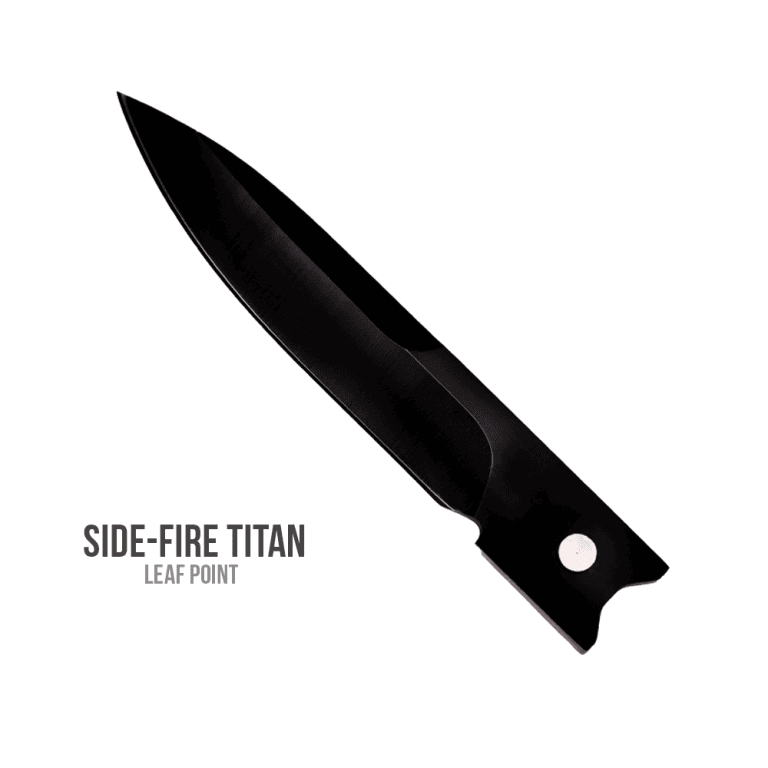 Side Fire Titan Bravo OTF (out the front) Knife - Black Cerakote - Shop Now