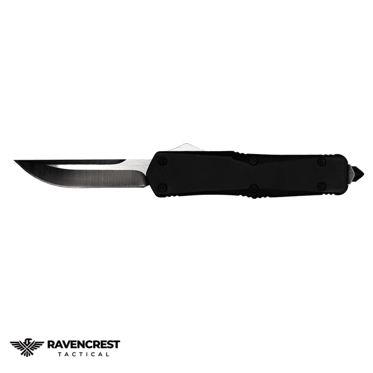 Titan Bravo OTF (out the front) Knife - Matte Black Cerakote - Trump ...