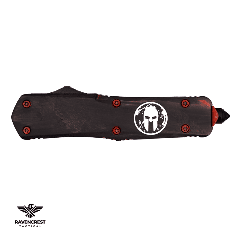Titan Bravo OTF (out the front) Knife - Matte Black Cerakote - Shop Now
