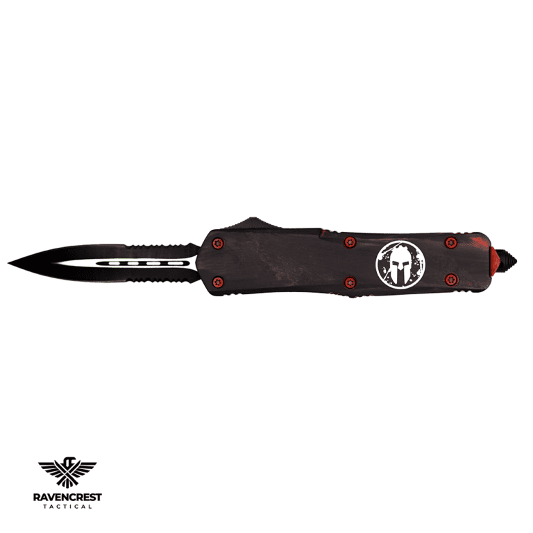 Titan Bravo OTF (out the front) Knife - Matte Black Cerakote - Shop Now